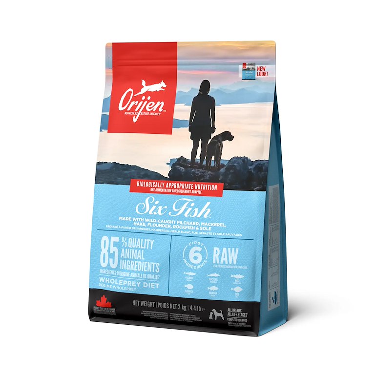 ORIJEN Hrana za odrasle pse 6 Fish 2kg