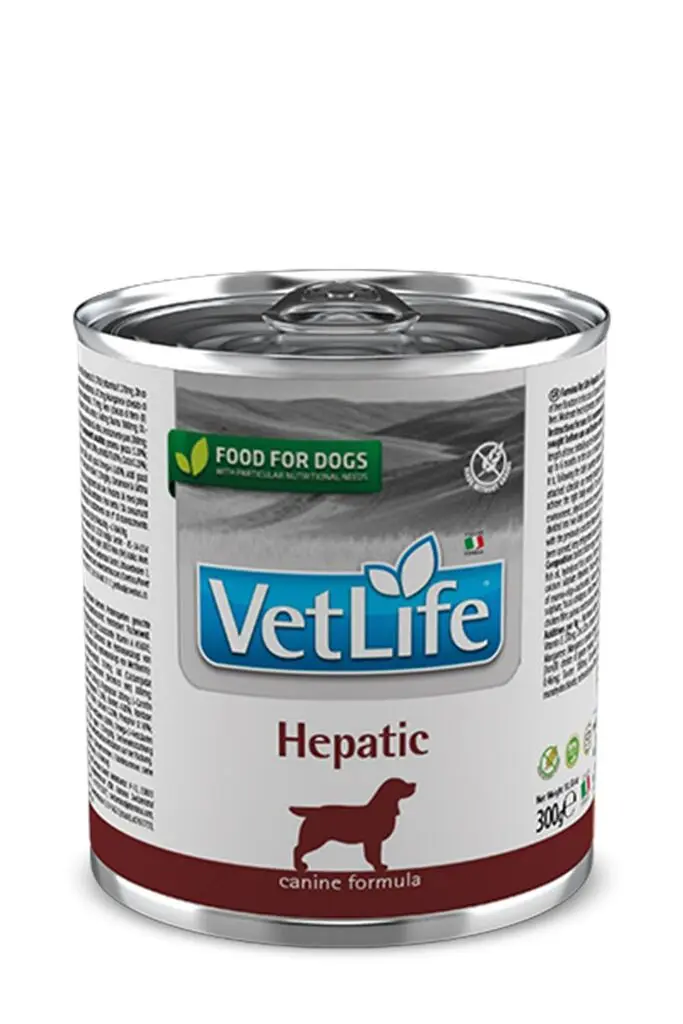 Vet Life Vlažna hrana za pse ND Dog Hepatic, 300 g