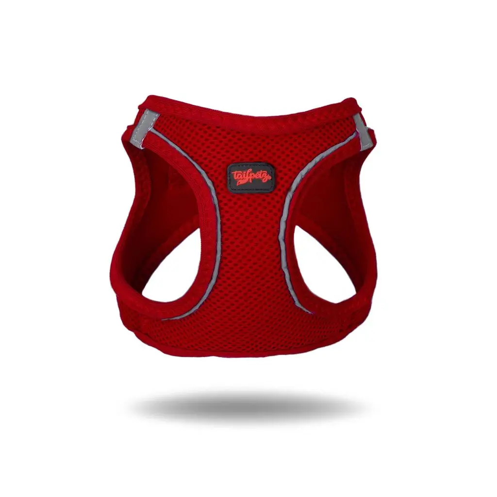 Paws & Whiskers Am za pse Air-Mesh, Crveni
