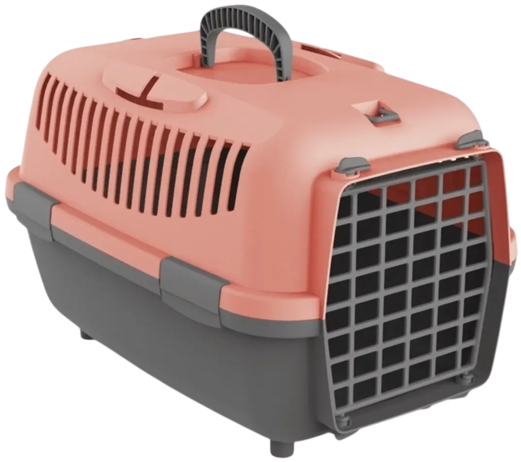 PetMax Transporter za pse Nomade,48x32x32 cm, Roze