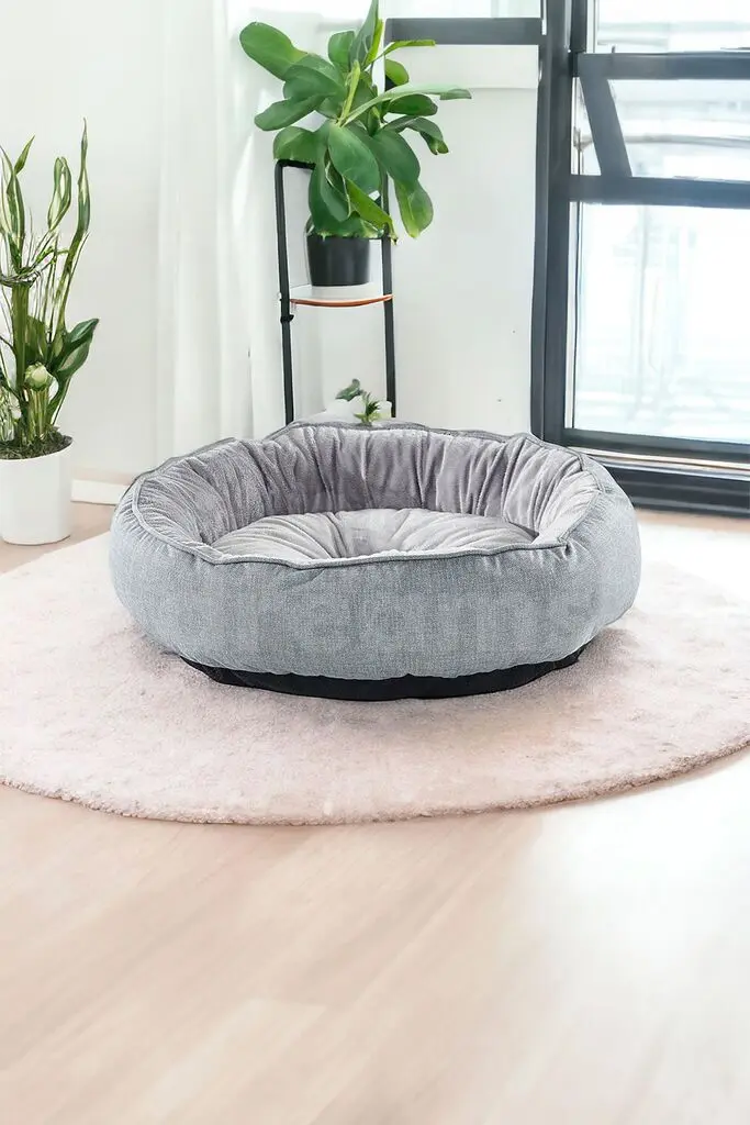 Paws & Whiskers Krevet za kućne ljubimce, Sivi