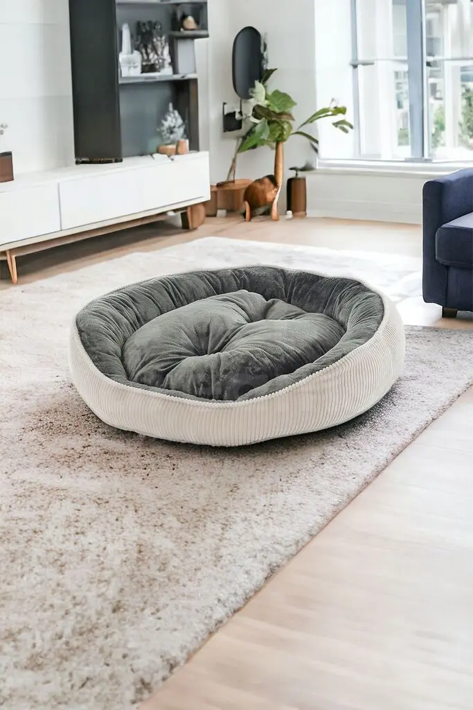 Paws & Whiskers Krevet za kućne ljubimce, Sivi