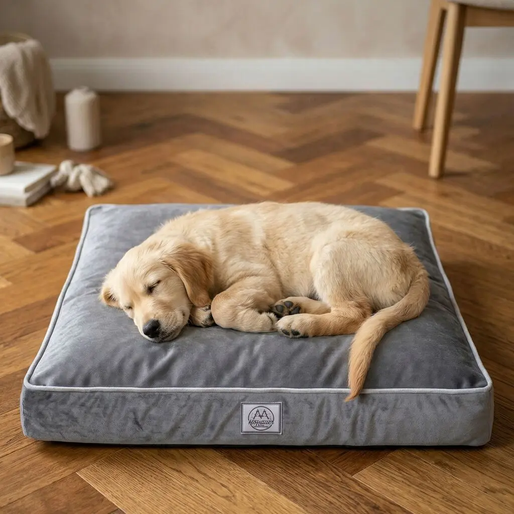 Paws & Whiskers Krevet za kućne ljubimce, Sivi