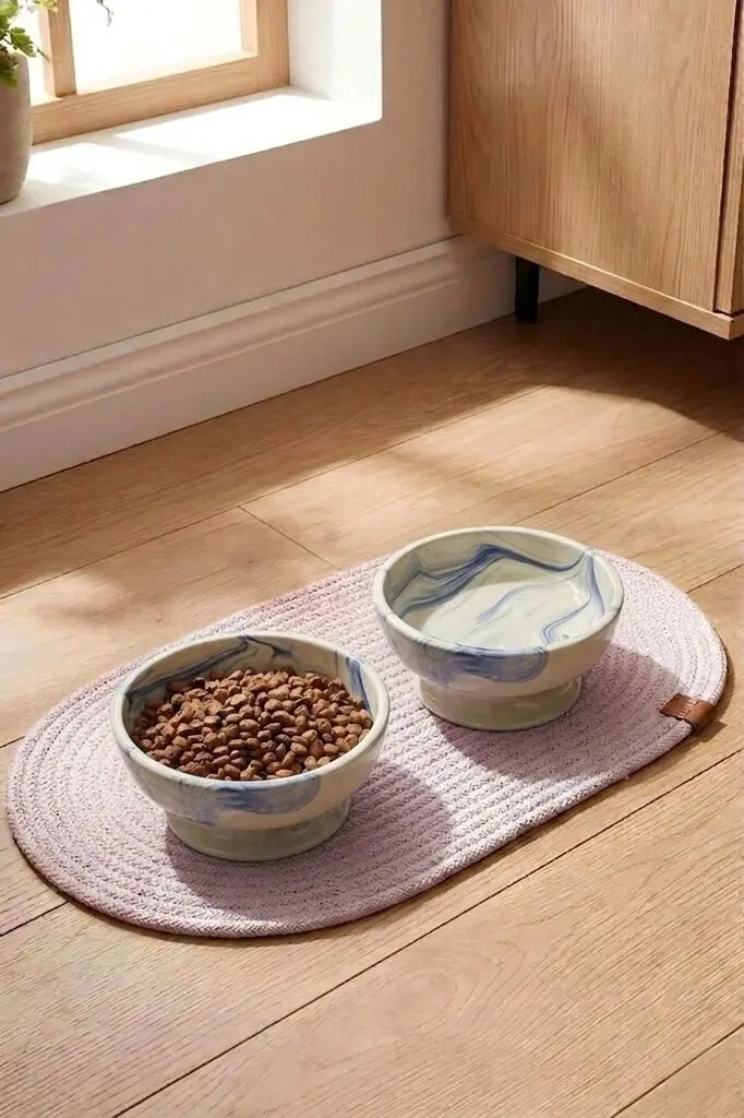 Paws & Whiskers Činija za hranu za kućne ljubimce, Plava