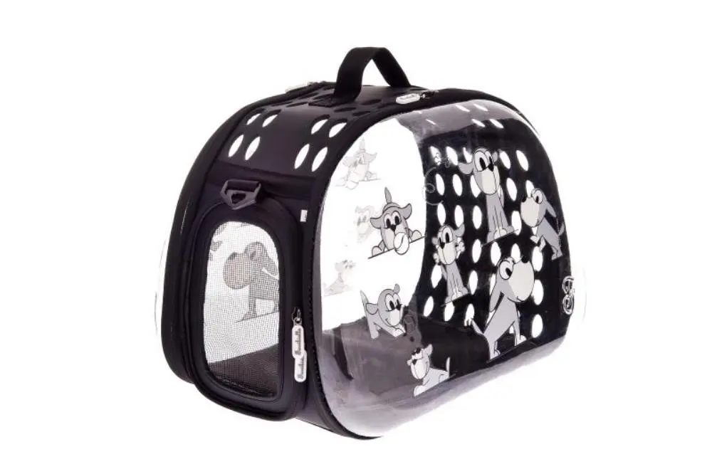Ferribiella Torba za pse Dog Hard Case, 44,5x27x33,5 cm, Crna