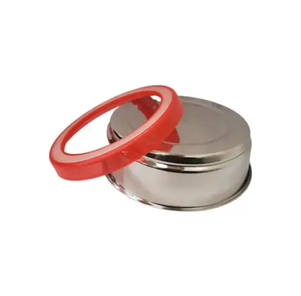 Besta Činija za hranu i vodu Star inox, Crvena, 490 ml