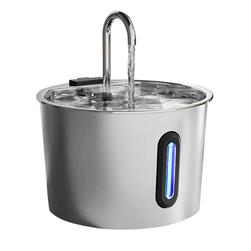 Hellojoy Fontana za pse i mačke, Srebrne boje