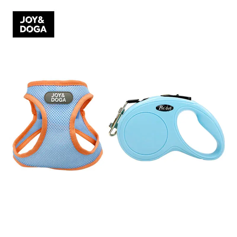 Joy&Doga Am sa povocem za pse, S, Plavi