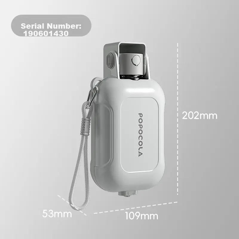 Popocola Prenosiva posuda sa bocom, 500 ml, Bela
