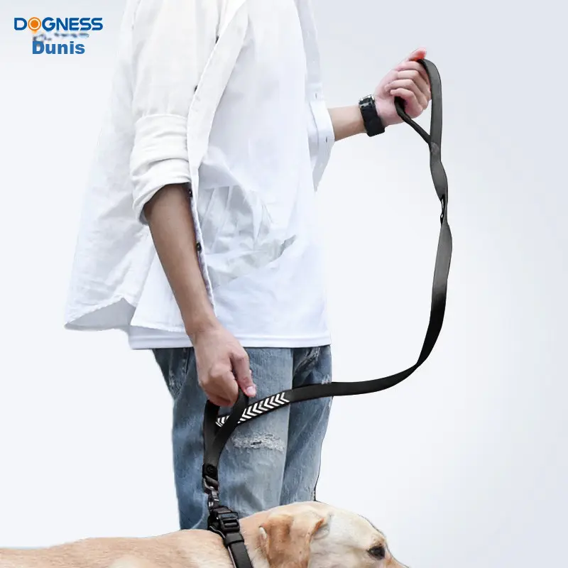 Dogness Povodac za pse, XL, Crni