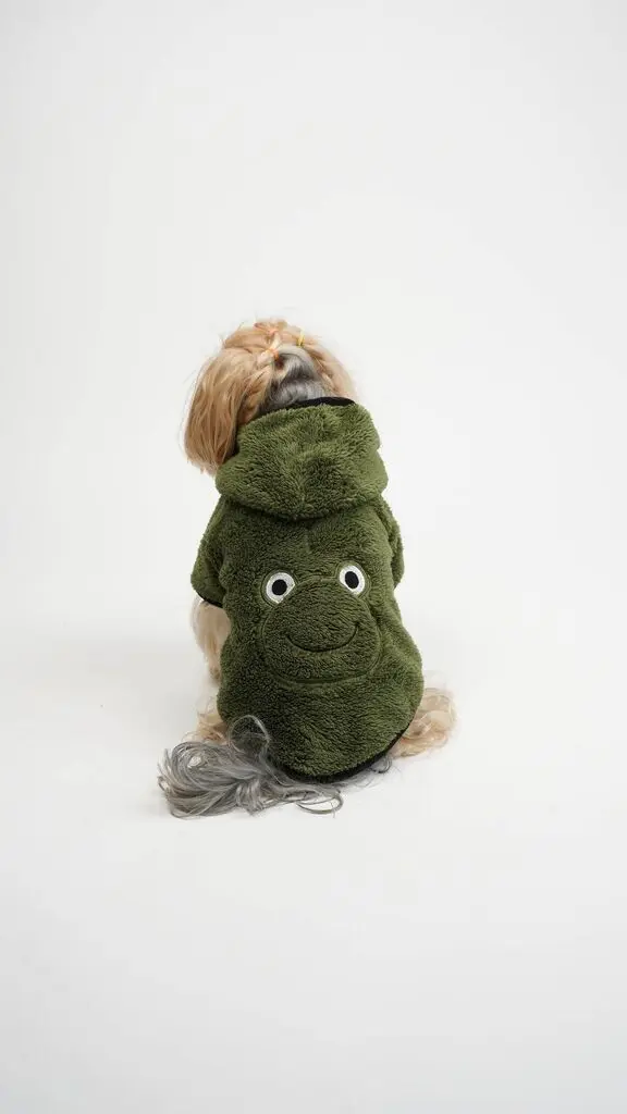 Paws & Whiskers Odelo za pse Froggy Welsoft Jacket, Zeleno