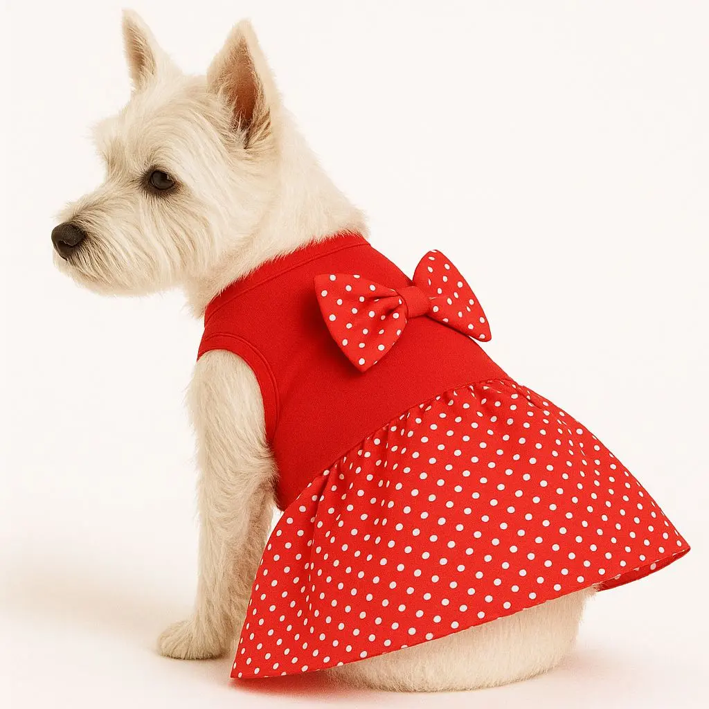 Paws & Whiskers Odelo za pse, Crveno
