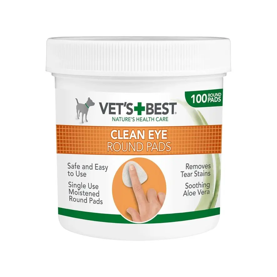 VET'S BEST Vlazne maramice za oci psa 100kom