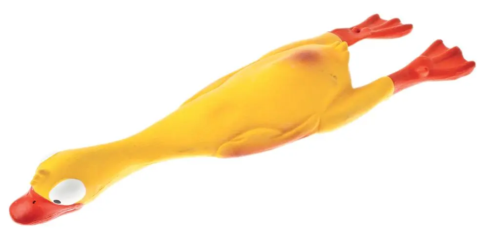Ferribiella Igračka za pse Okata patka, 25cm, Žuta