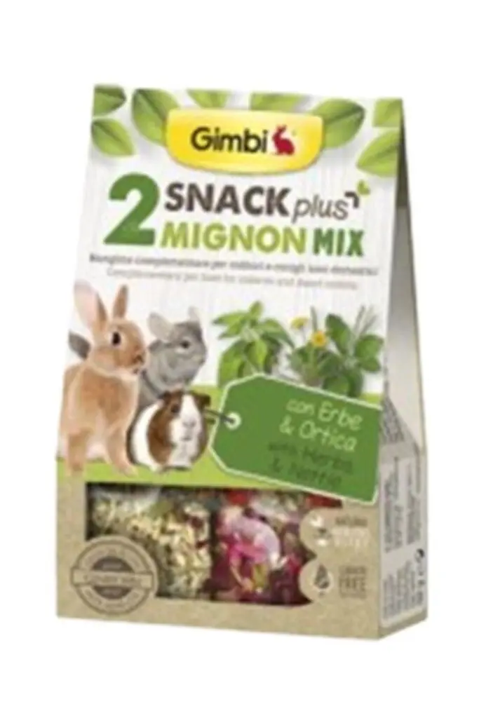 Gimbi Poslastica za glodare Snack Plus Mignon Mix 2, 50g