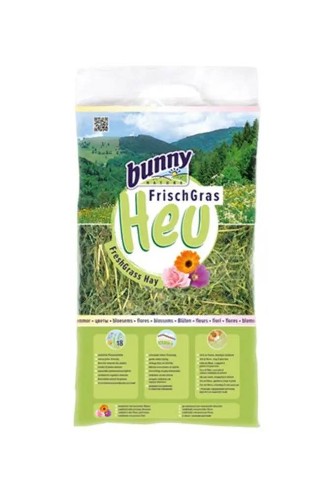 Bunny Nature Seno Blossoms FreshGrass Hay, 500 g