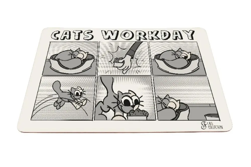 Ferribiella Podloga za mačke Cats Workdat, 43x30cm