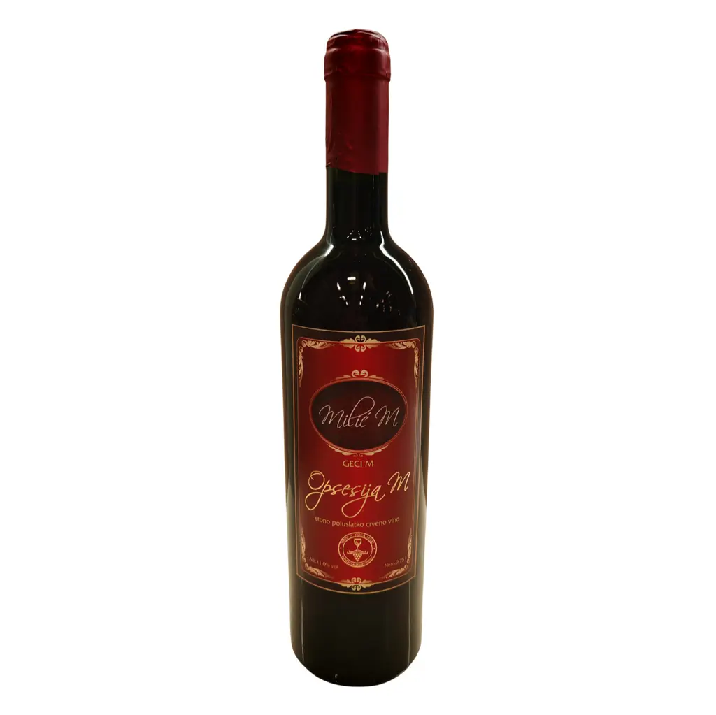 Milić Crveno vino Opsesija, 0.75l