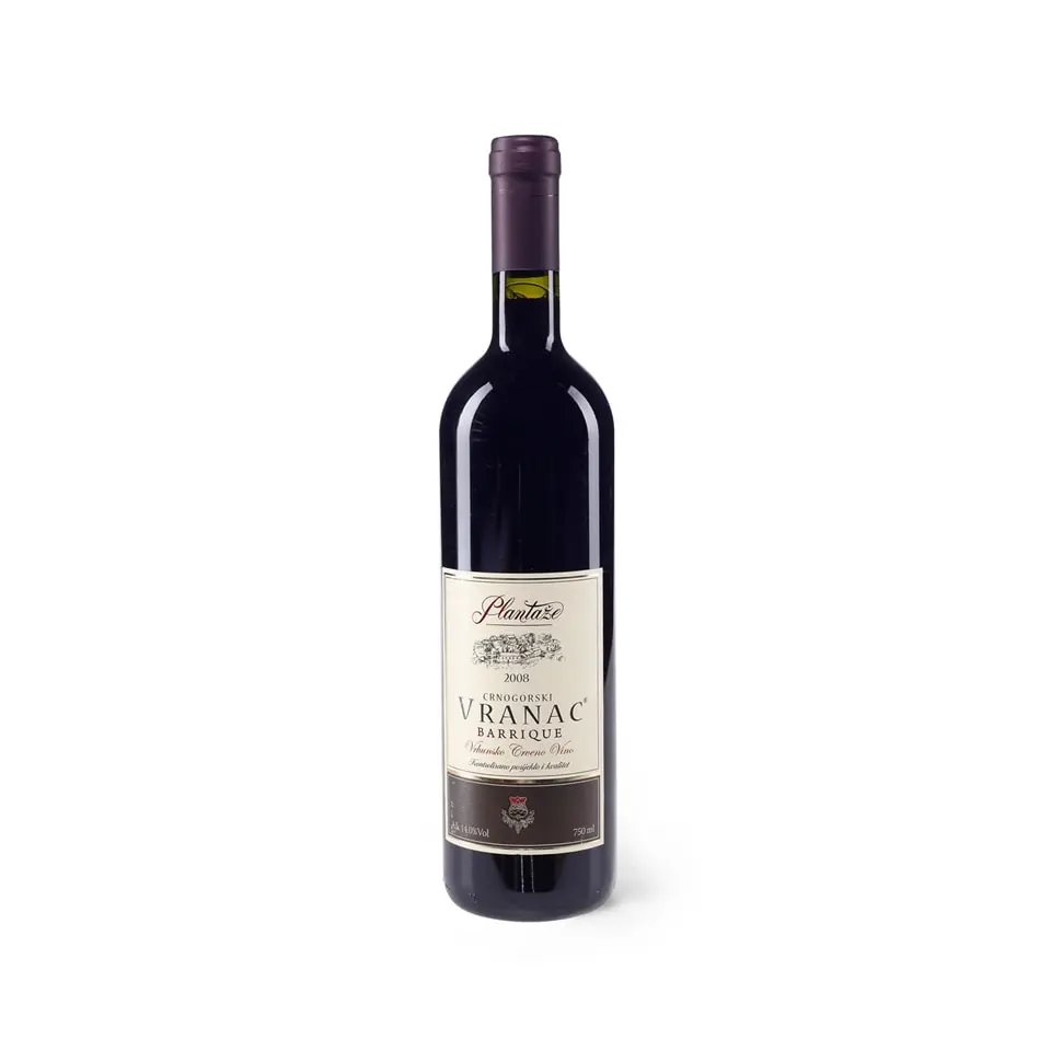 Plantaže Vranac Barrikue crno vino 0.75L