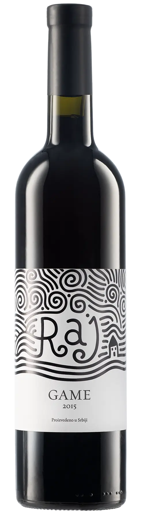 VINARIJA RAJ Crveno vino Game 0.75l
