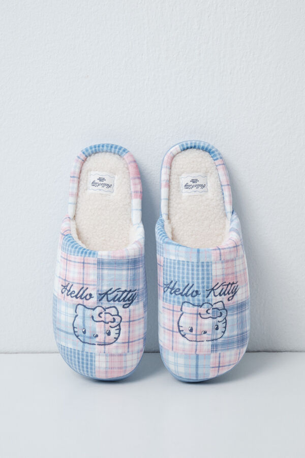 Patchwork-Hausschuhe Hello Kitty