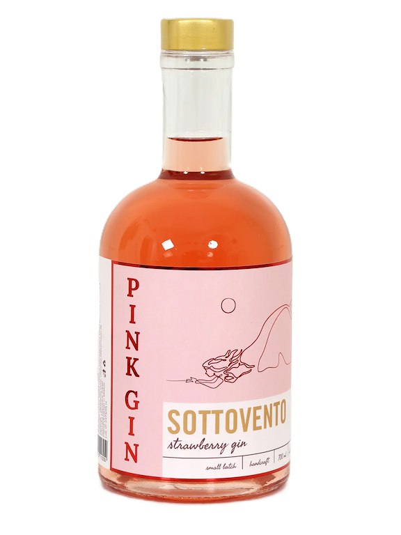 Sottovento Pink Gin, 0.7 l
