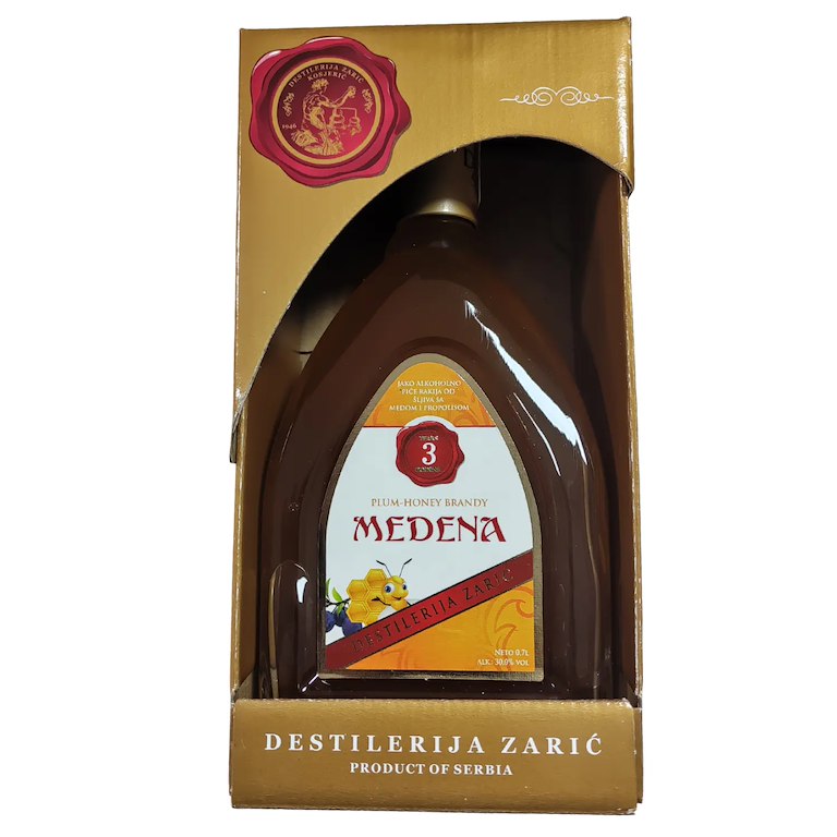 Zarić Rakija Medena, Med i propolis, 0.7l