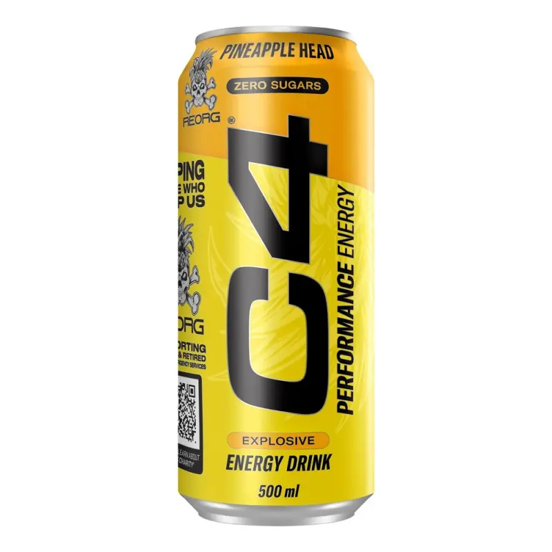 Cellucor C4 Energy Drink Pineapple Head