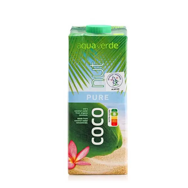 AQUA VERDE Organska kokosova voda 1l