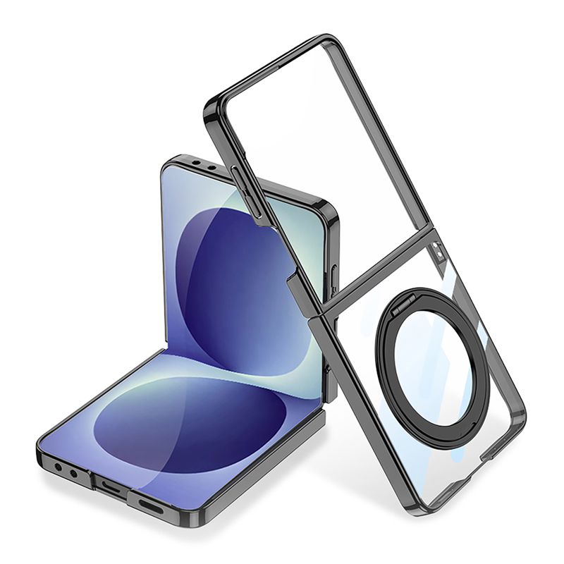 Futrola Z-RING za Samsung F776B Galaxy Z Flip 8 5G crna (GKK case)