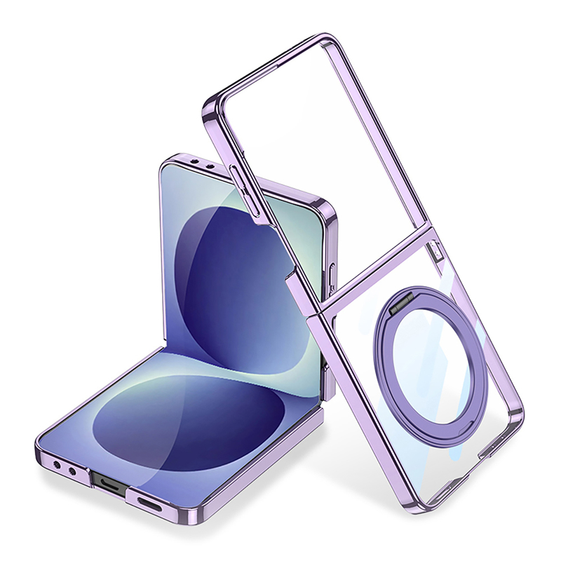 Futrola Z-RING za Samsung F776B Galaxy Z Flip 8 5G ljubicasta (GKK case)