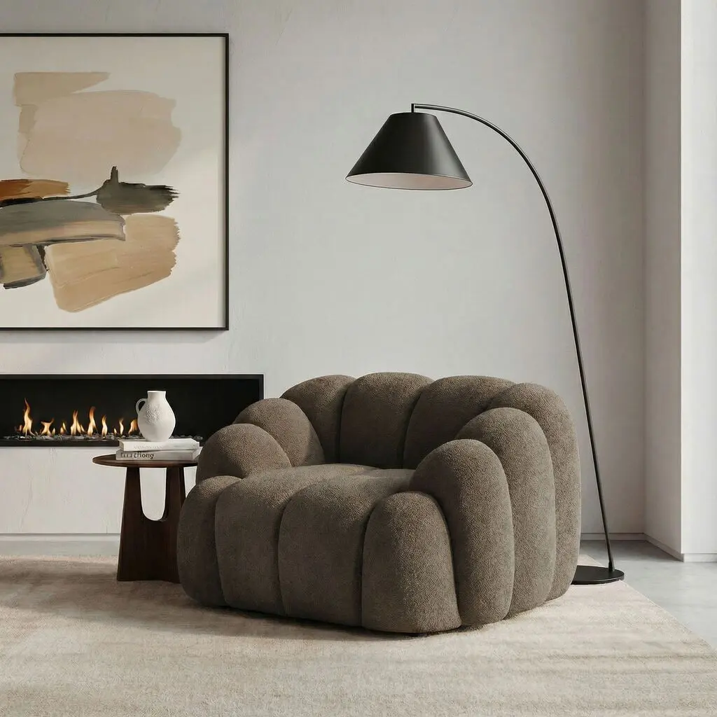 Atelier del Sofa Fotelja, Braon