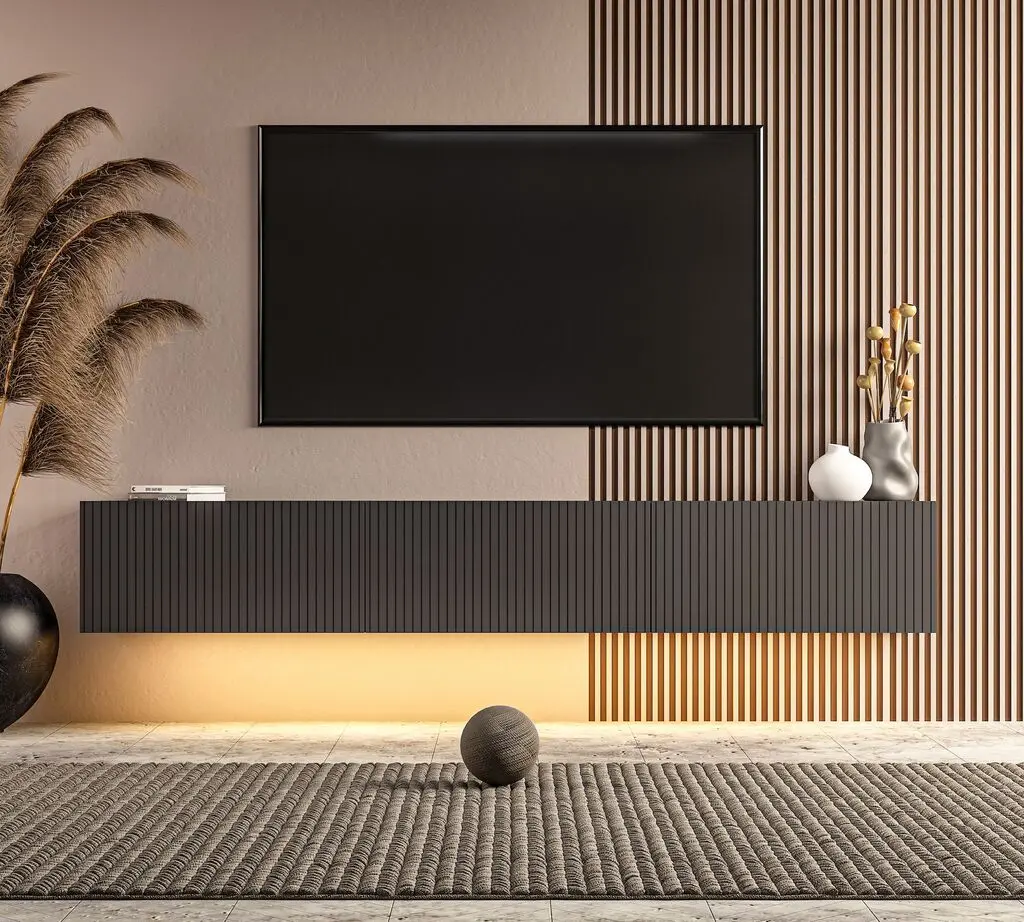 Hanah Home TV komoda, Antracit