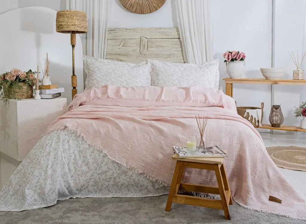 L'essentiel Maison Komplet bračne posteljine, Roze