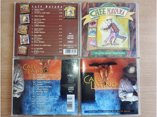 Cafe Havana+Café Latino - 1+1 CD