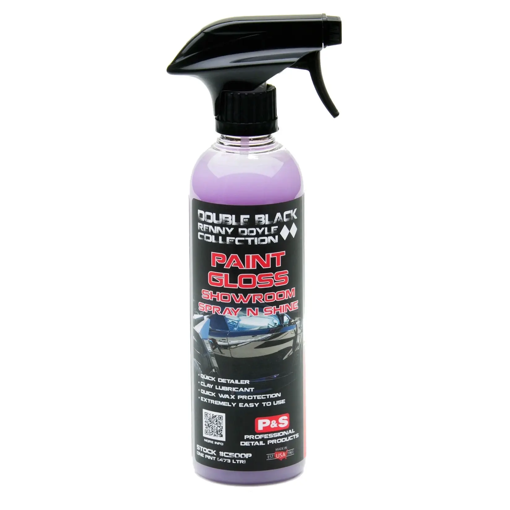 P&S Paint Gloss Showroom Spray N Shine Sredstvo za čišćenje automobila, 473ml