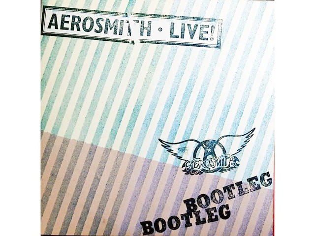 2LP*: AEROSMITH - LIVE! BOOTLEG (JAPAN, 1978) PERFEKTAN