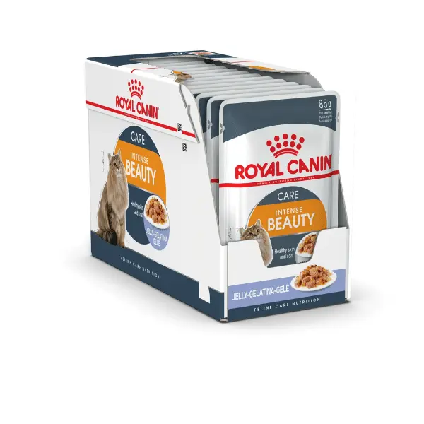 Royal Canin Vlažna hrana za mačke Intese Beauty In Jelly, 12x85g