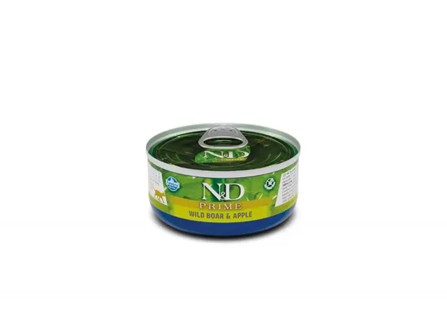 N&D Vlažna hrana za mačke Can Cat Natural Meat Duo Menu, 6 komada