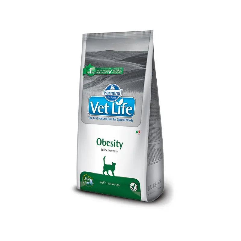 Vet Life Suva hrana za odrasle mačke Obesity, 2kg