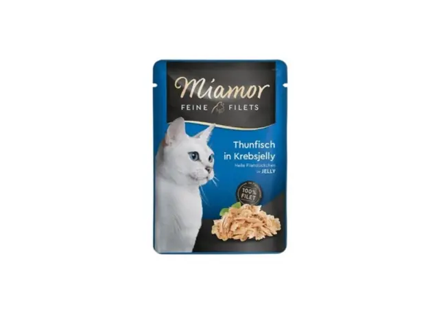 Miamor Sos za mačke Tuna i kraba u želeu, 100g