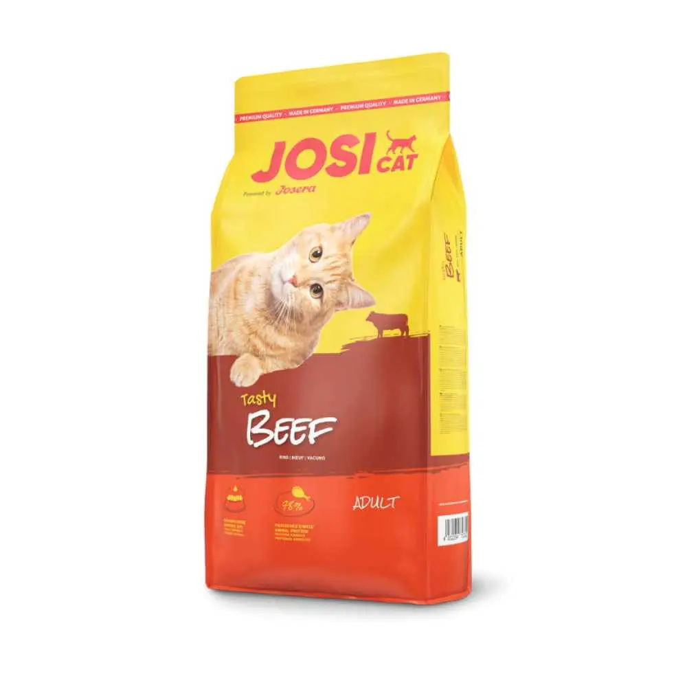 Josera Suva hrana za mačke JosiCat Tasty Beef, Govedina, 18 kg