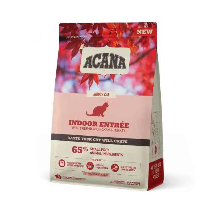ACANA Suva hrana za kućne mačke Indoor Entree 1.8kg