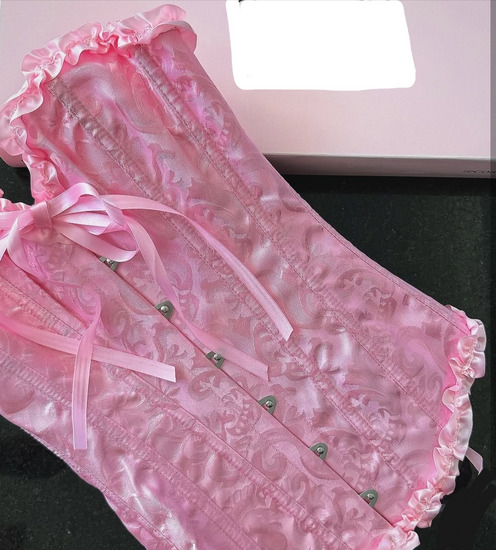 Nežni roze korset        Novo!