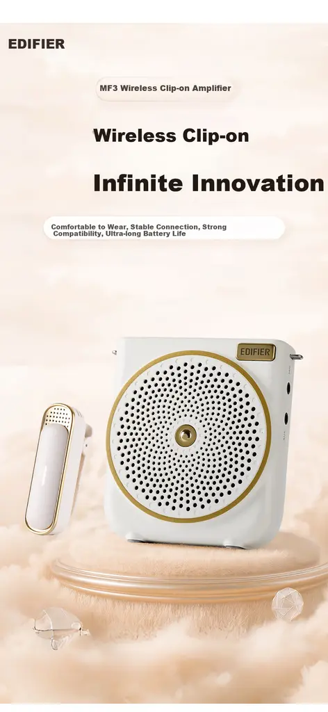 Edifier Bežični zvučnik MF3, 2.4GHz, Beli