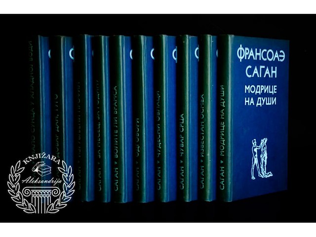 FRANSOAZ SAGAN KOMPLET 1 - 10