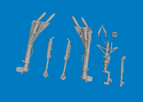 PREORDER Eduard 6481219 Lockheed Martin F-35 A - Undercarriage Legs (for Tamia Kits / 3D-Printed)
