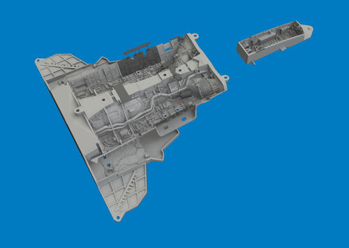 PREORDER Eduard 6481106 Lockheed Martin F-35 A - Weapon & Undercarriage Bays (for Tamia Kits / 3D-Printed)