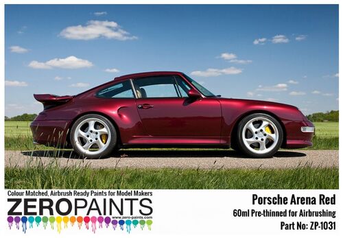Zero Paints 1031-ARENA 1031 Arena Red Matallic 84R/84S