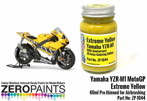 Zero Paints 1044 - Yamaha MotoGP Extreme Yellow Paint